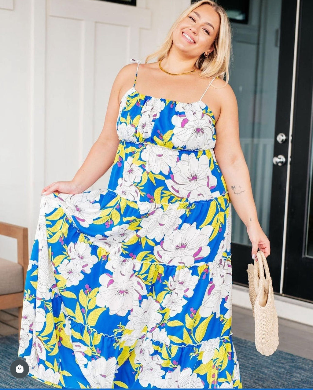 Kori Maxi Smocked Back Plus – Becky Boo-tique